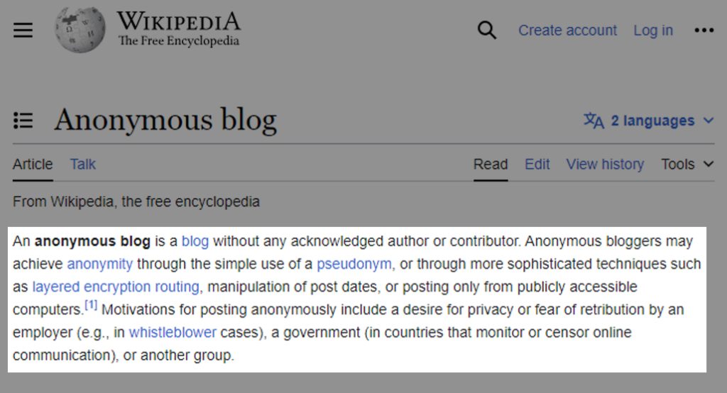 Can You Blog Anonymously? Here Are the Pros and Cons